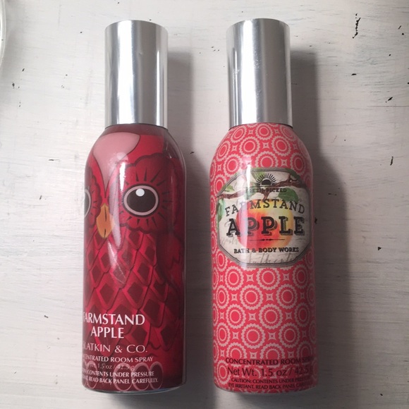Bath & Body Works | Other | Rare Bbw Farmstand Apple Room Spray | Poshmark